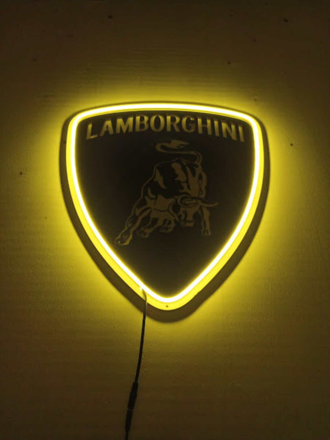Lamborghini Neon Sign Neon Garage Sign Neon Garage Decor Gift for Men ...