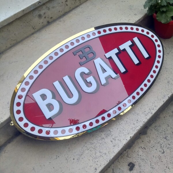 Bugatti Sign - Etsy