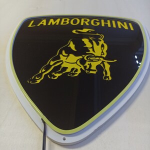 Lamborghini Neon Sign Neon Garage Sign Neon Garage Decor Gift for Men ...