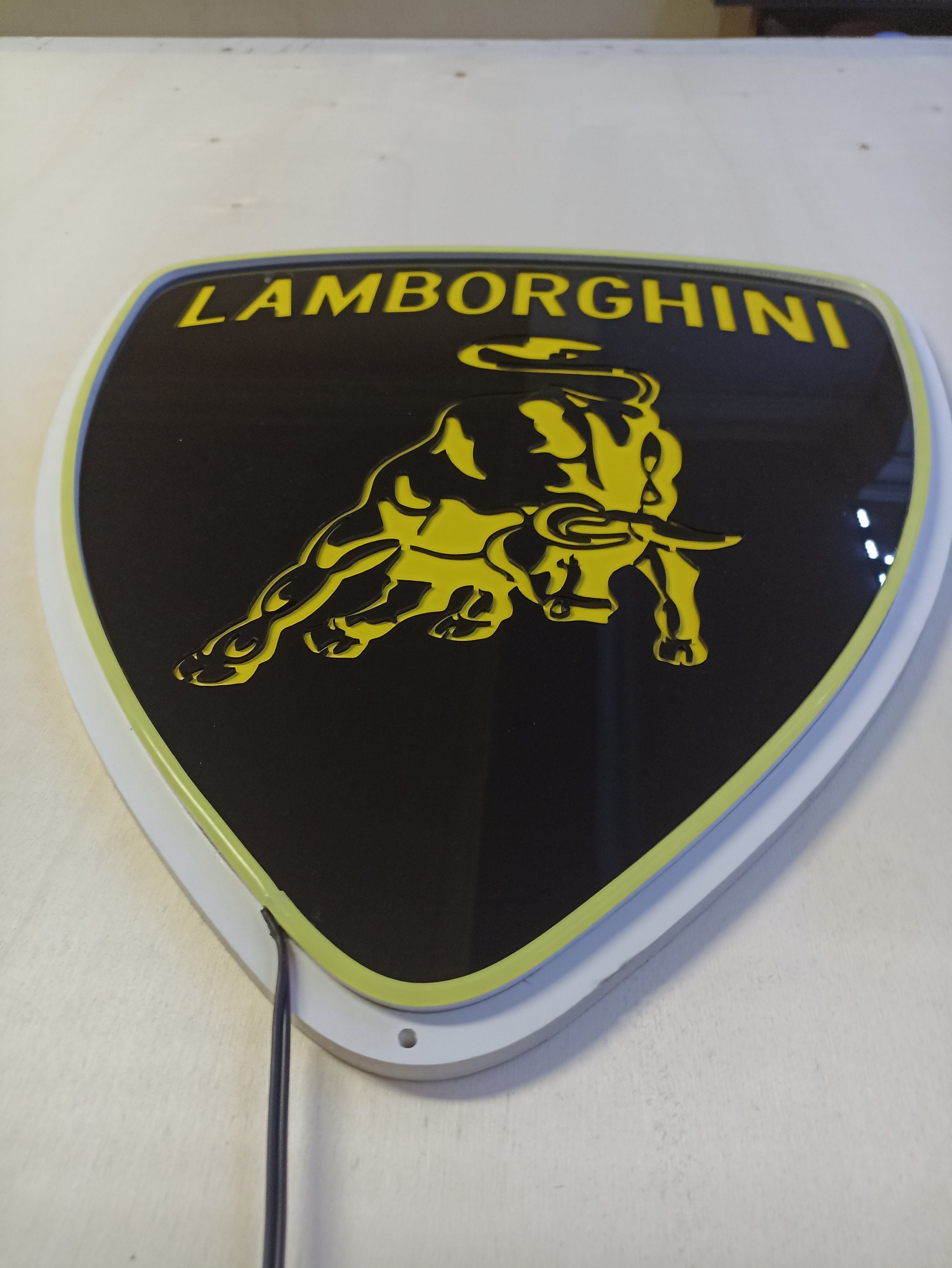 Lamborghini Neon Sign Neon Garage Sign Neon Garage Decor Gift for Men ...