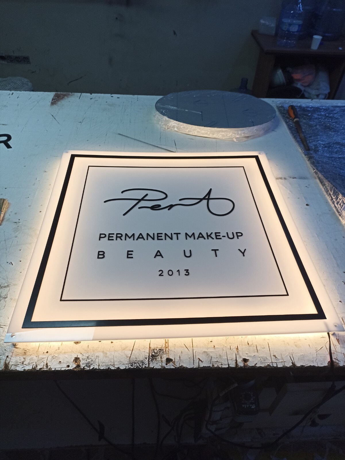 Logo Sign, Neon Acrylic Custom Logo Decoration, 3D LED Logo, Custom ...