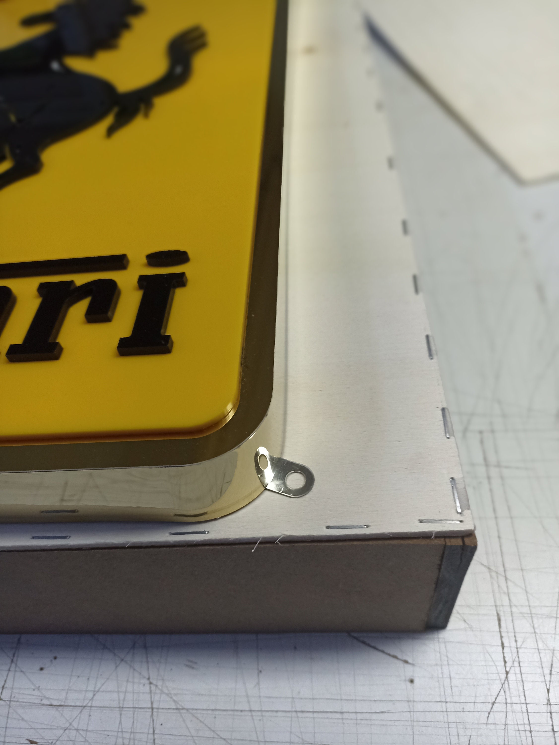 Ferrari Metal Sign, Ferrari Garage Sign, Ferrari Garage Decor, Ferrari ...