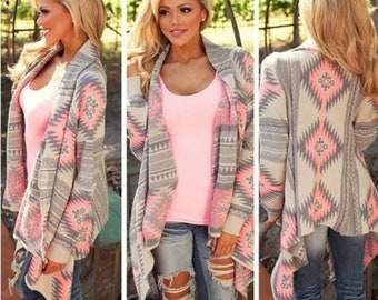 Aztec Cardigan - Etsy