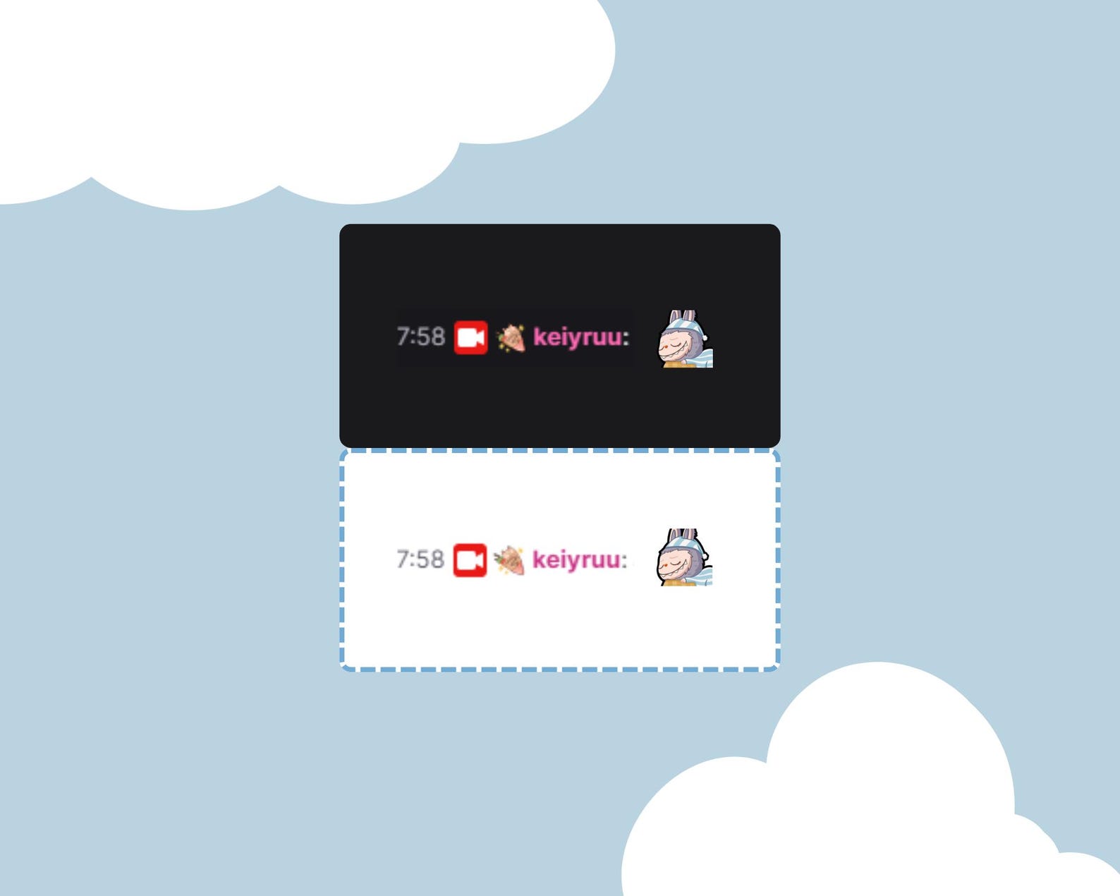 Cute Kawaii Monsters Labubu Sleep Emote Bundle | Twitch | Discord ...