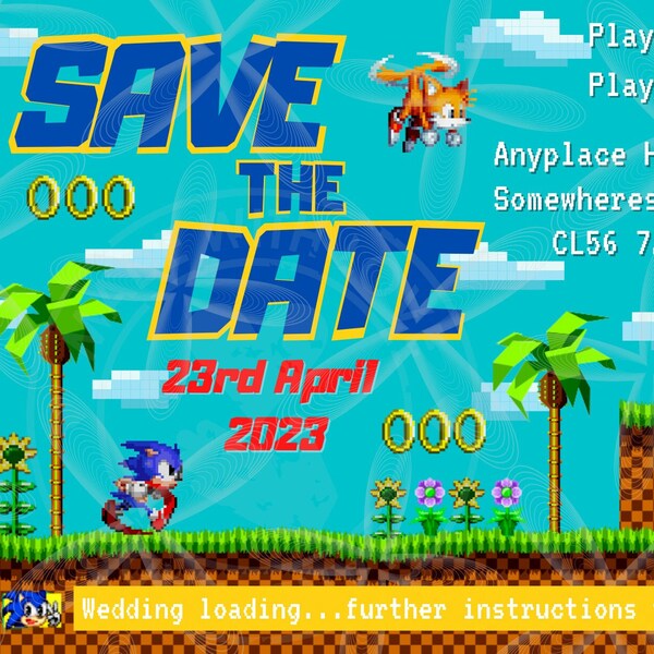 Gaming Save the Dates - Etsy