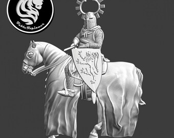 Medieval Knight 54mm - Etsy