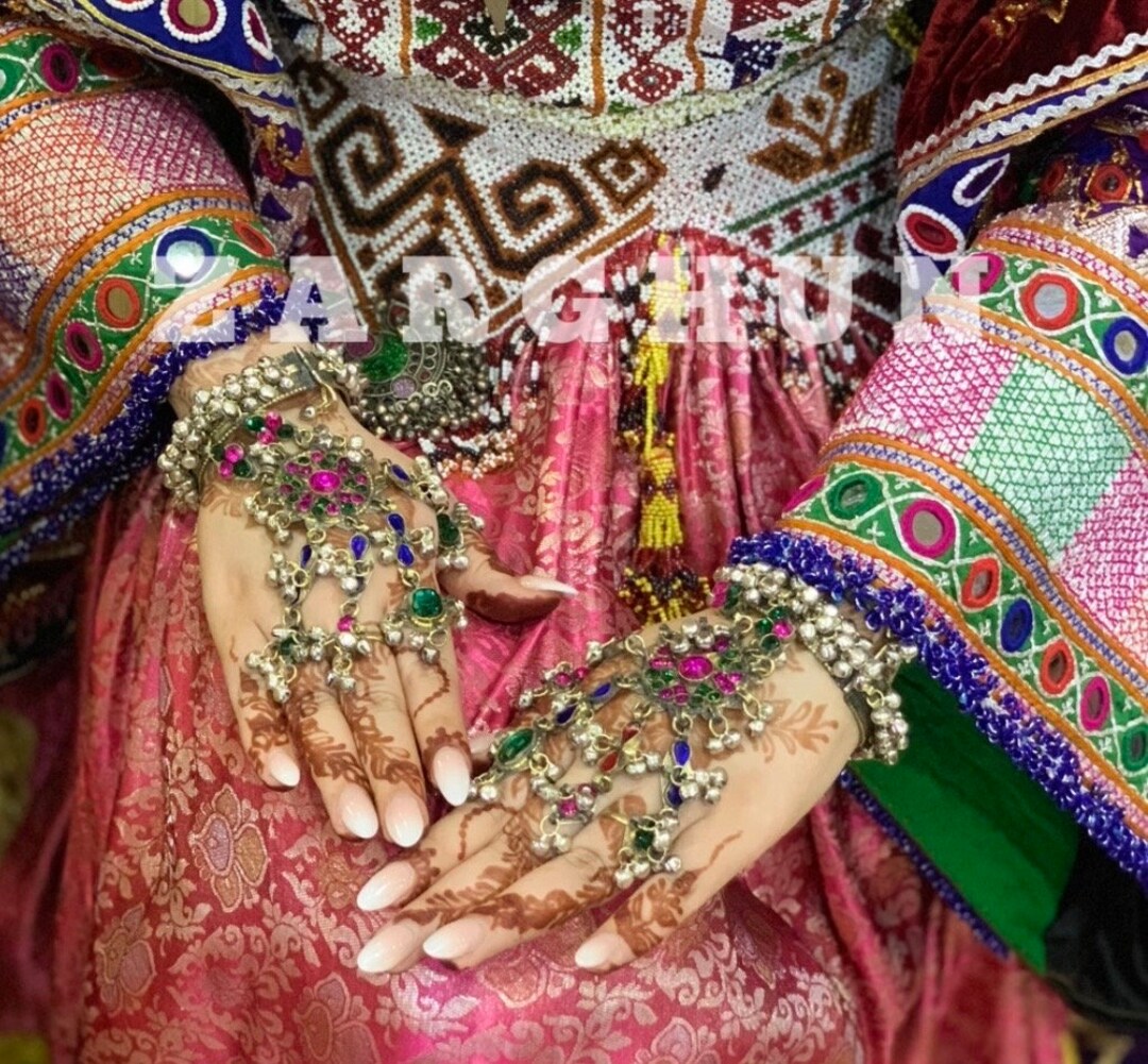 Afghan Indian Pakistani Handcuffs/ Panja Style It With Any Outfit - Etsy