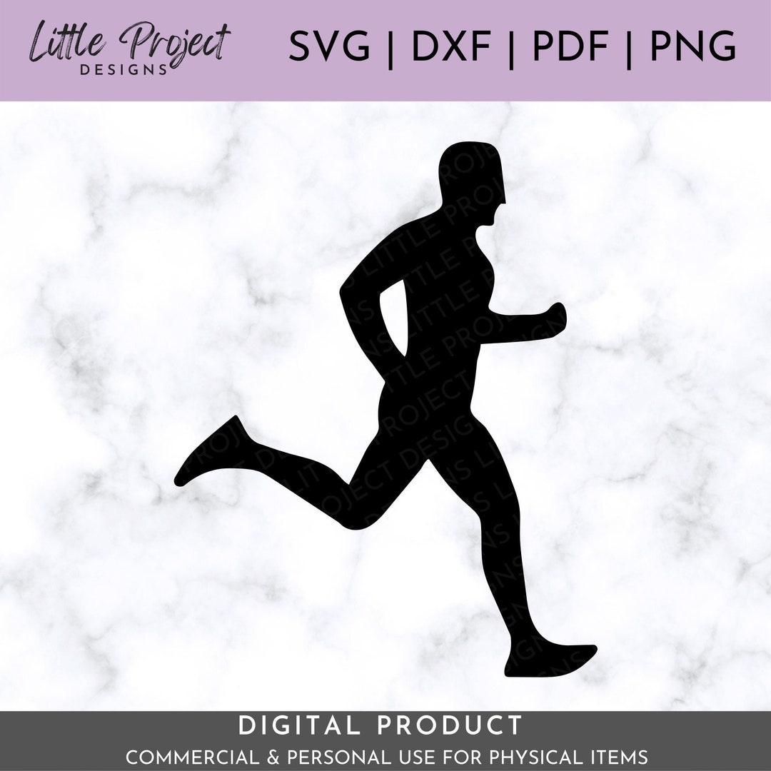 Running Man SVG, Runner SVG, Running SVG, Race Day Svg, Run Svg, Sport ...