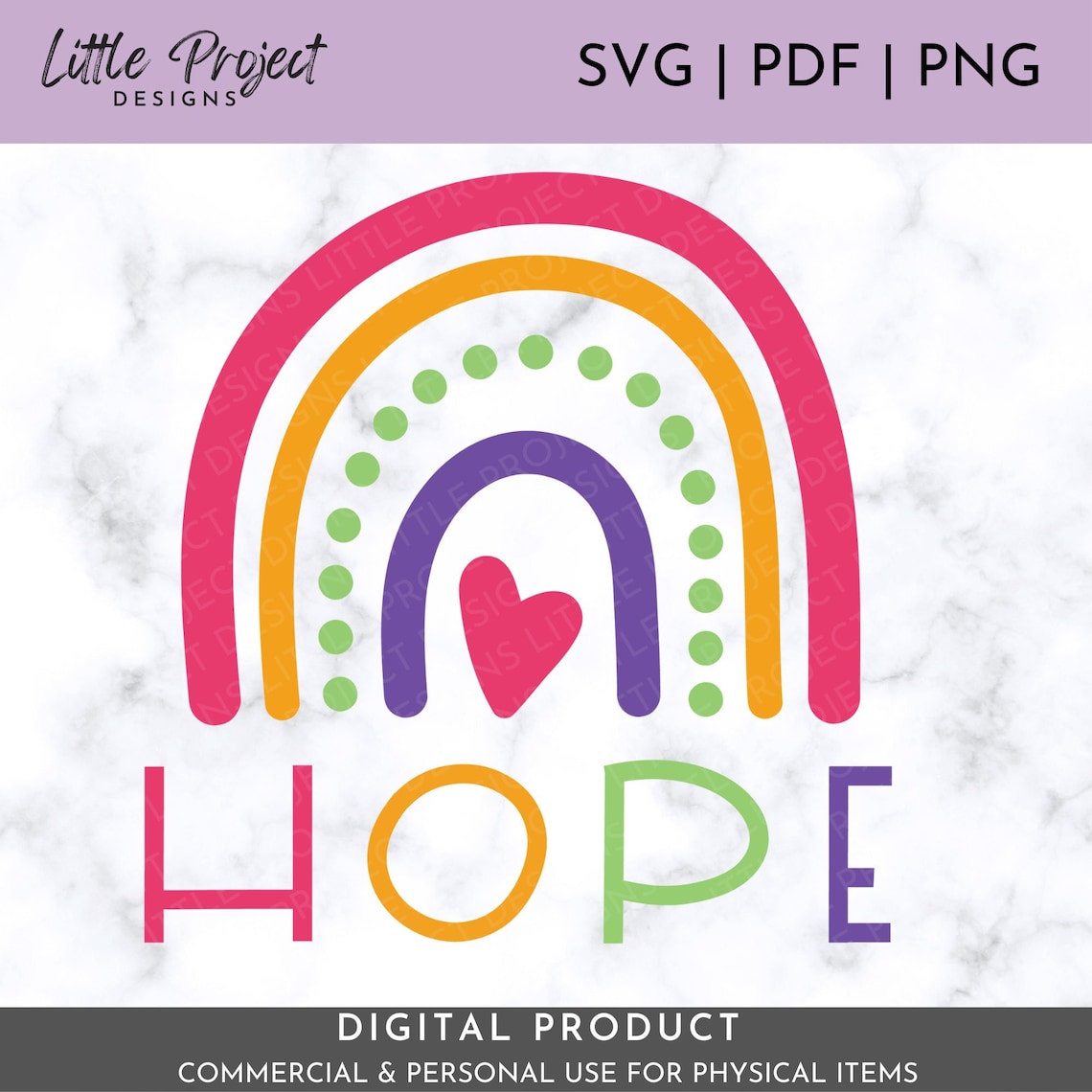 Hope Rainbow SVG Rainbow SVG Hope SVG Boho Rainbow Svg - Etsy UK