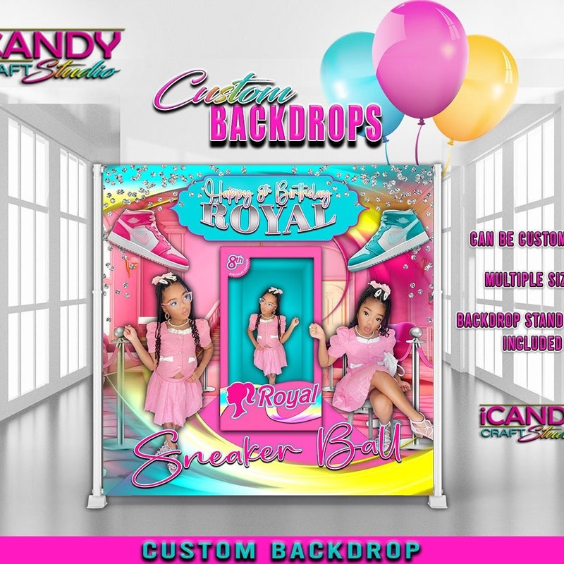 Barbie Backdrop - Etsy