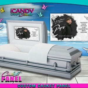 Casket Panel, Casket Panel Insert, Cap Panel, Memorial Insert, Home ...
