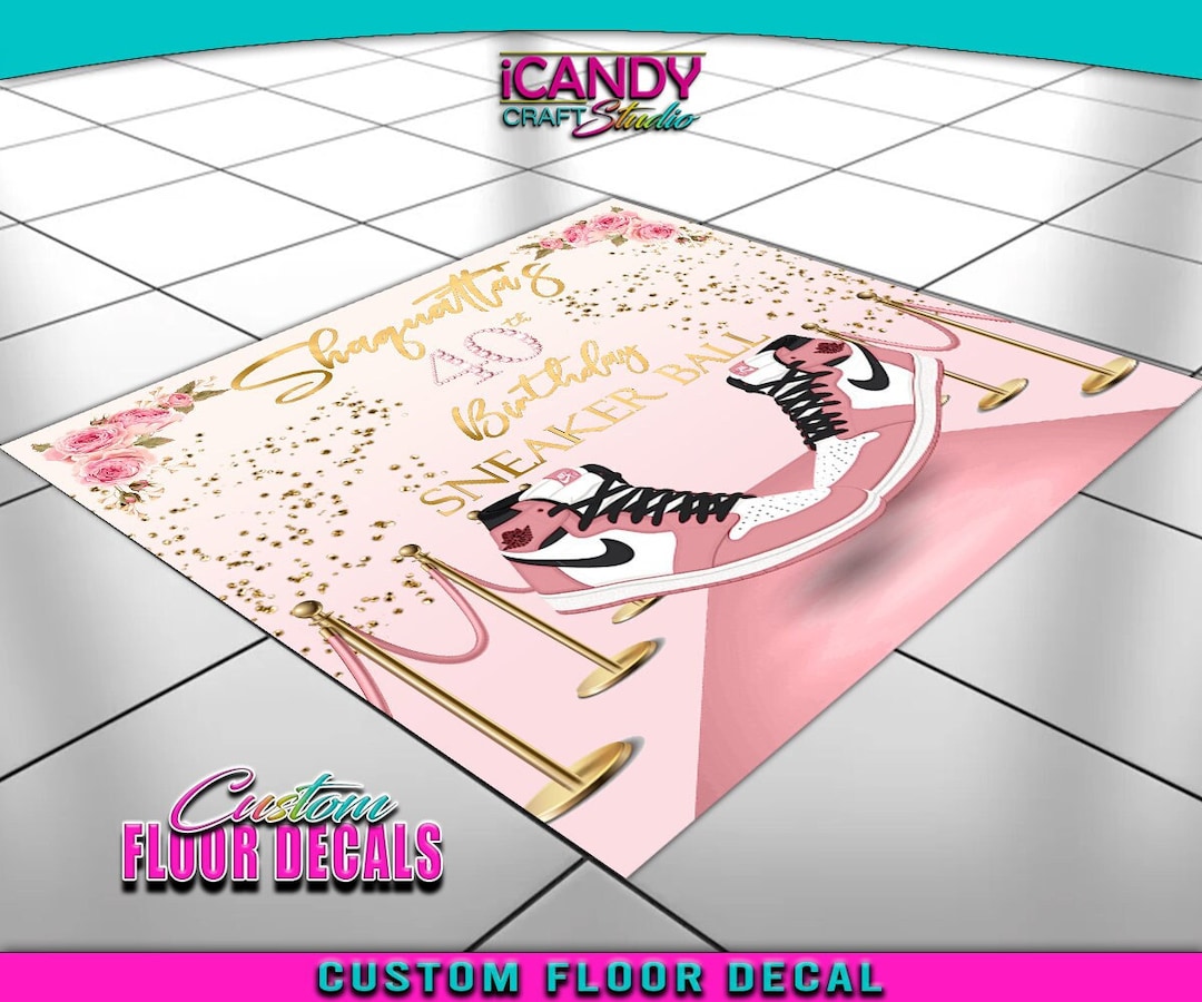 Custom Floor Decal, Floor Sticker, Sticker, Floor Wrap, Decal, Dance ...