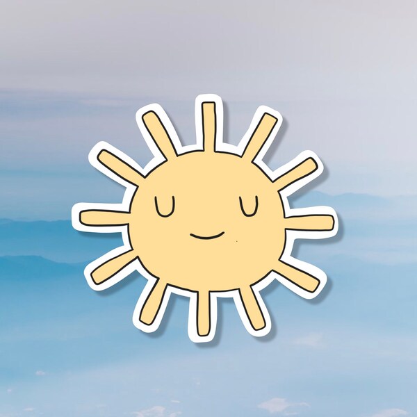 Sunshine Sticker - Etsy