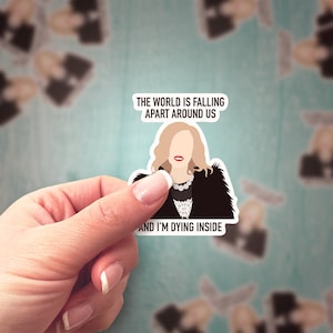 Moira Sticker, Schitts Creek Sticker, Comedy Stickers, Funny Stickers ...