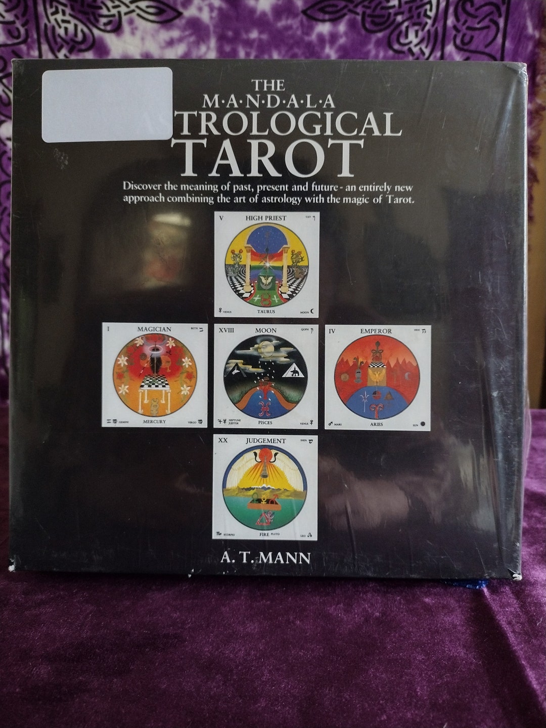 The Mandala Tarot by AT Mann 1996 First Edition Sealed - Etsy