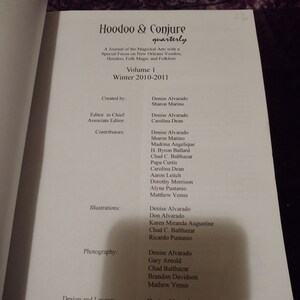 Hoodoo and Conjure 2010 First Volume First Edition - Etsy
