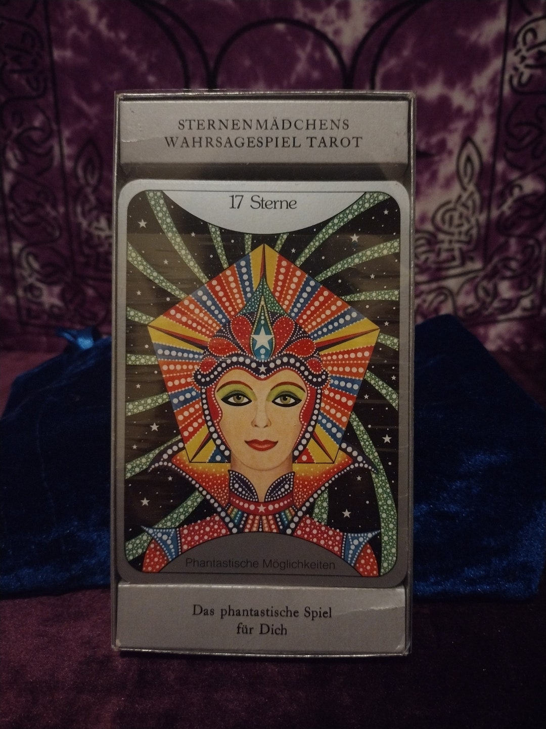 Sternenmadchens Wahragespiel Tarot "star Maiden Tarot" by AGM 1975 ...