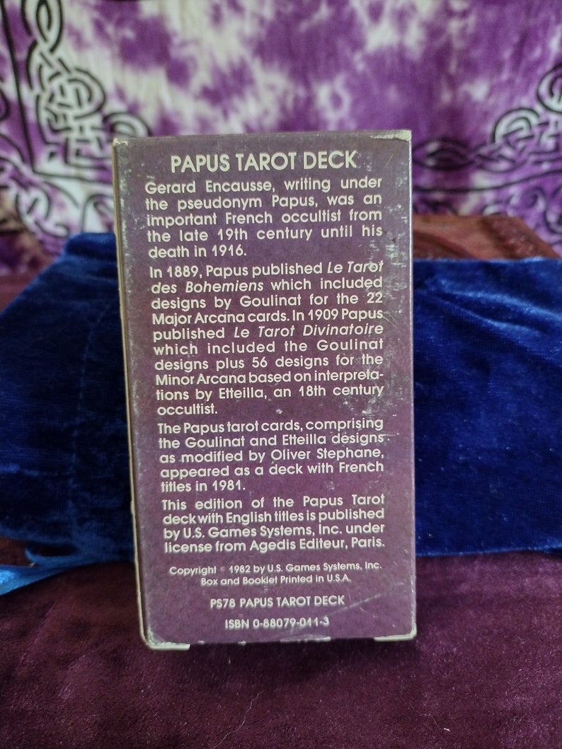 Papus Tarot Sealed - Etsy
