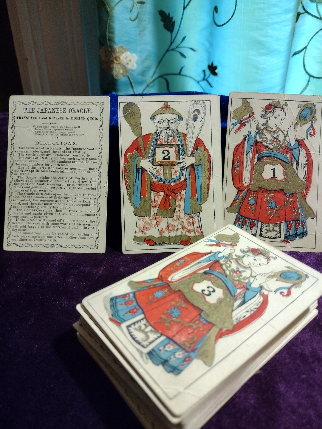 Japanese Oracle From 1930 - Etsy