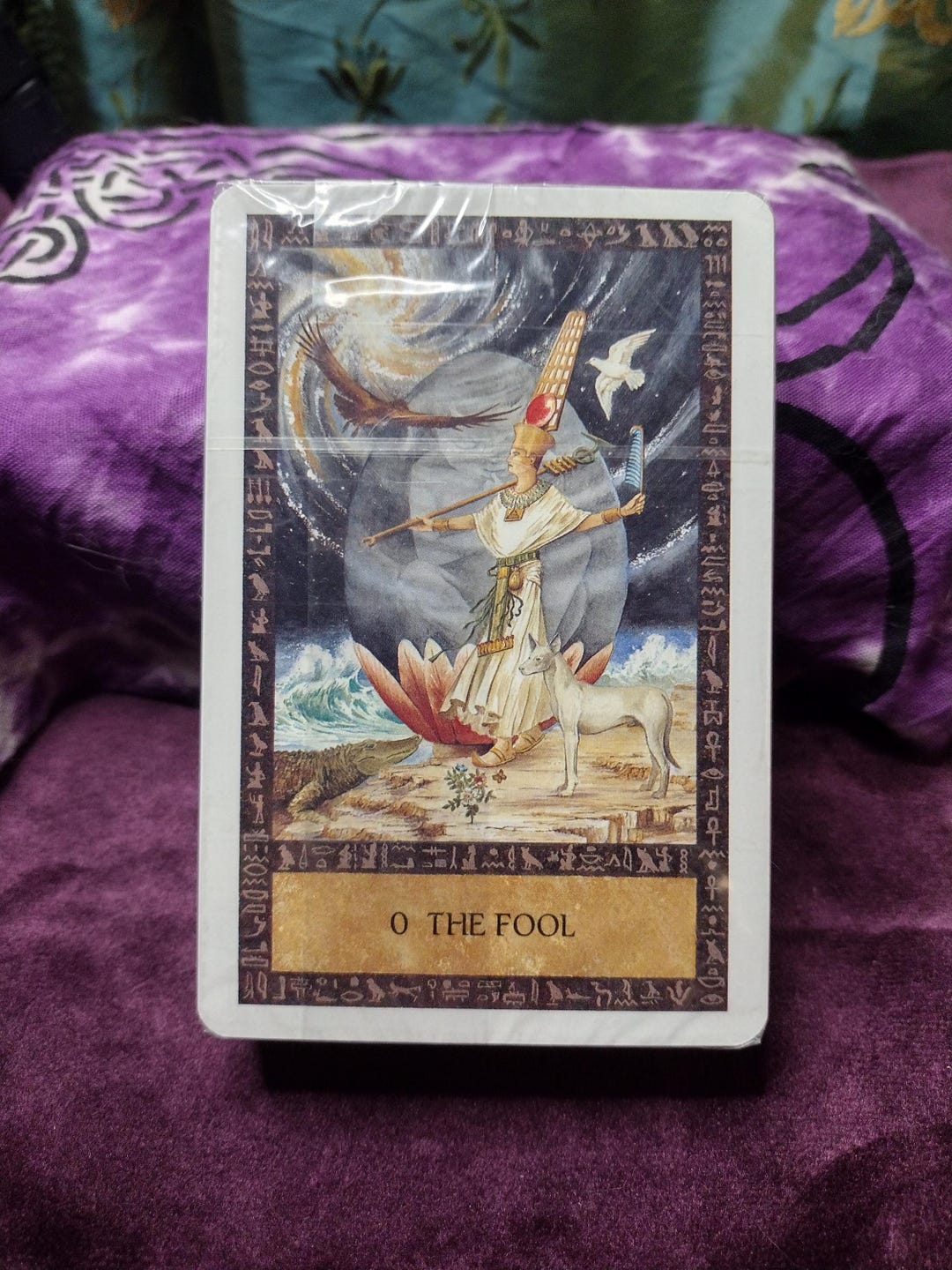 The Ancient Egyptian Tarot by Clive Barret Sealed - Etsy