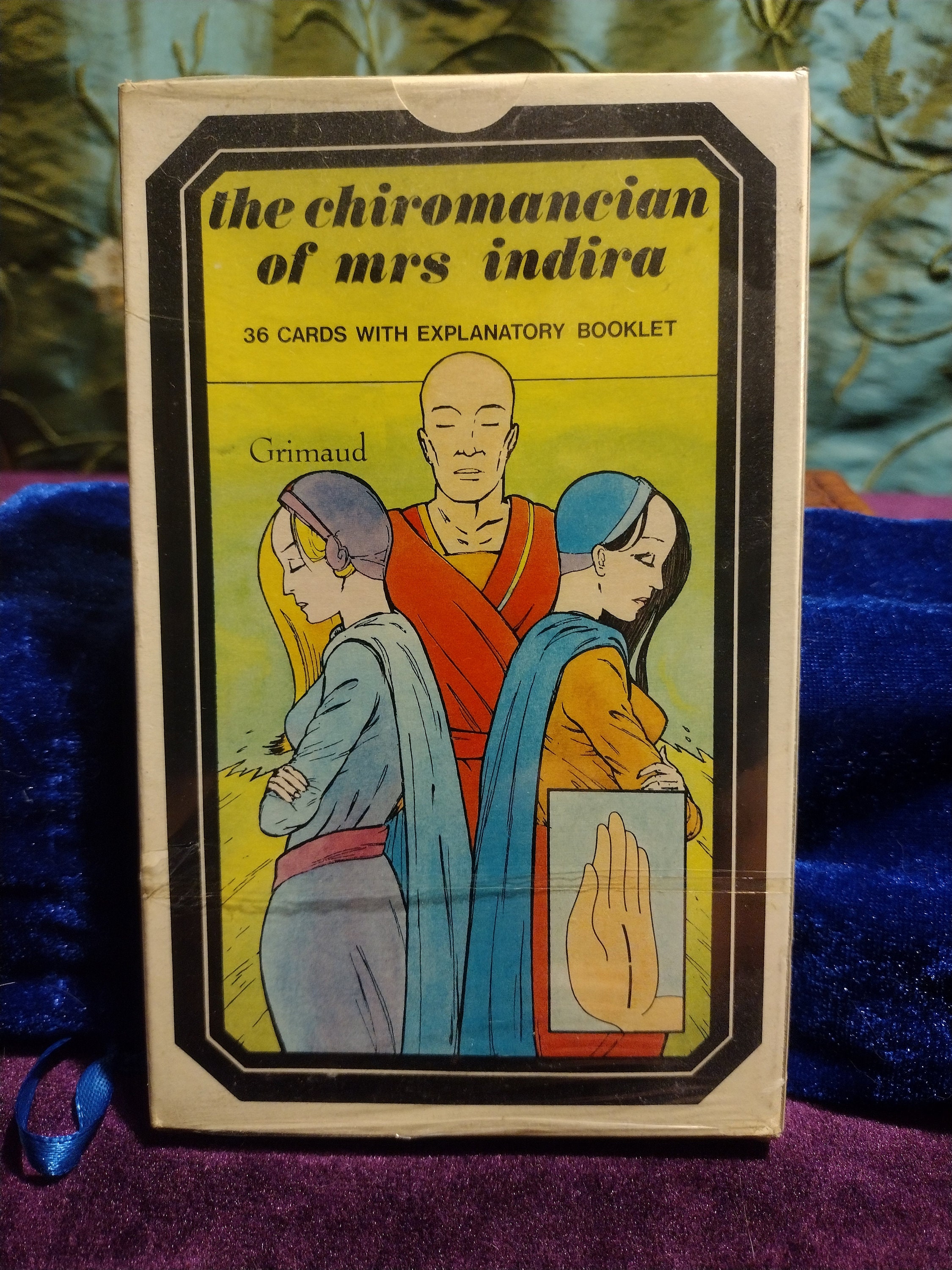 The Chiromancian of Mrs Indra Deck Palmistry Cards 1985 Sealed - Etsy
