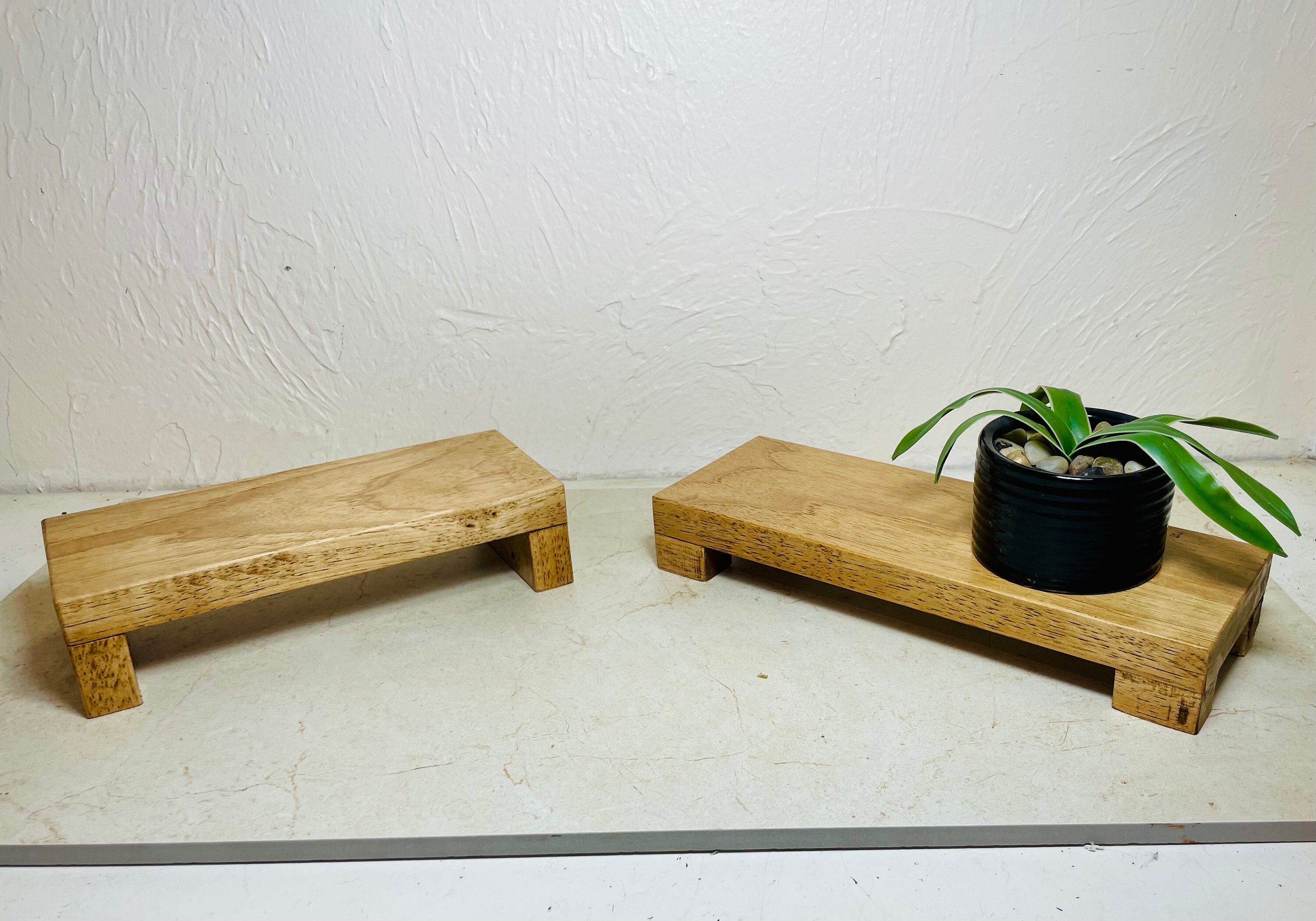 Wood Riser, Plant Riser, Farmhouse Riser, Rustic Riser, Wooden Riser ...