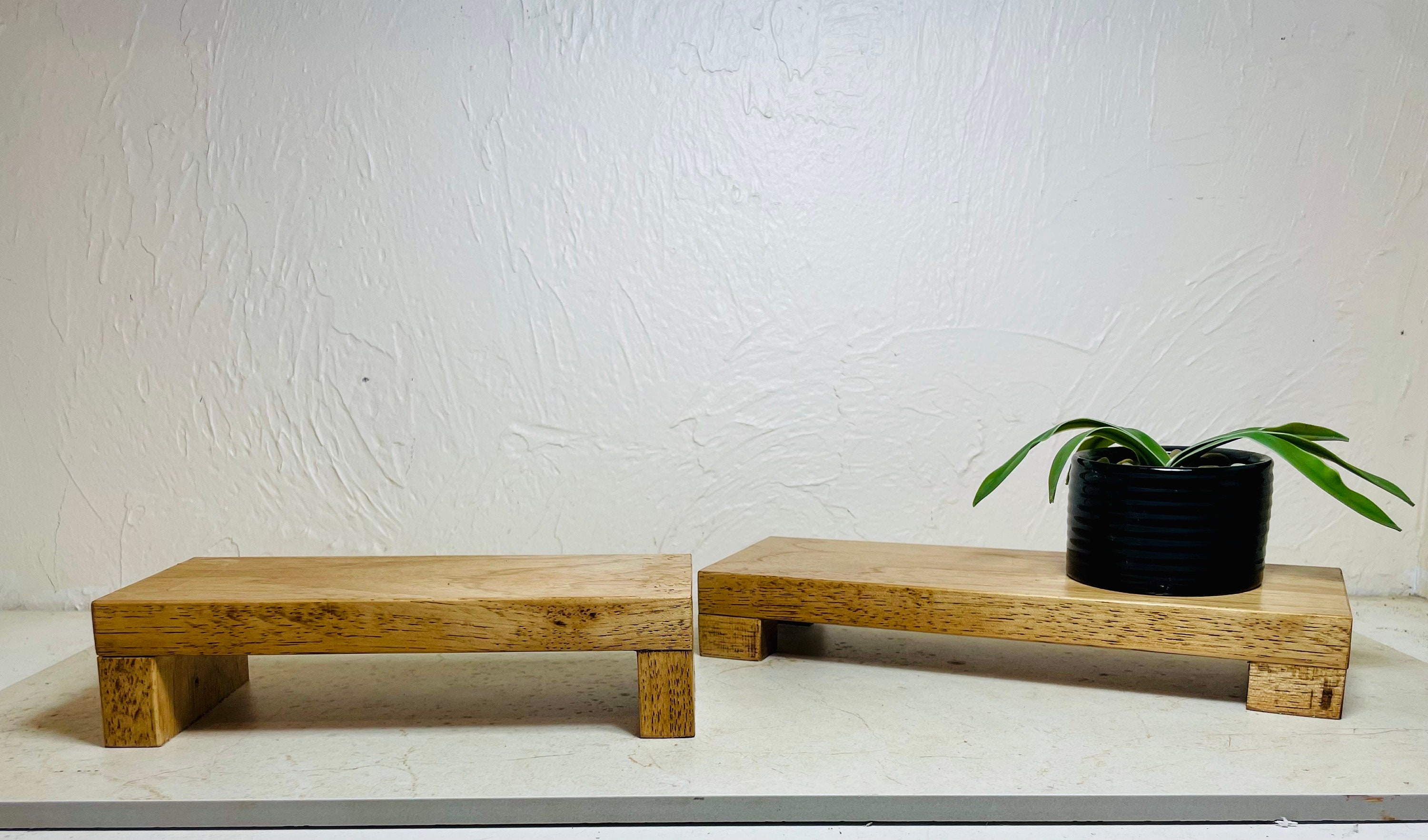 Wood Riser, Plant Riser, Farmhouse Riser, Rustic Riser, Wooden Riser ...