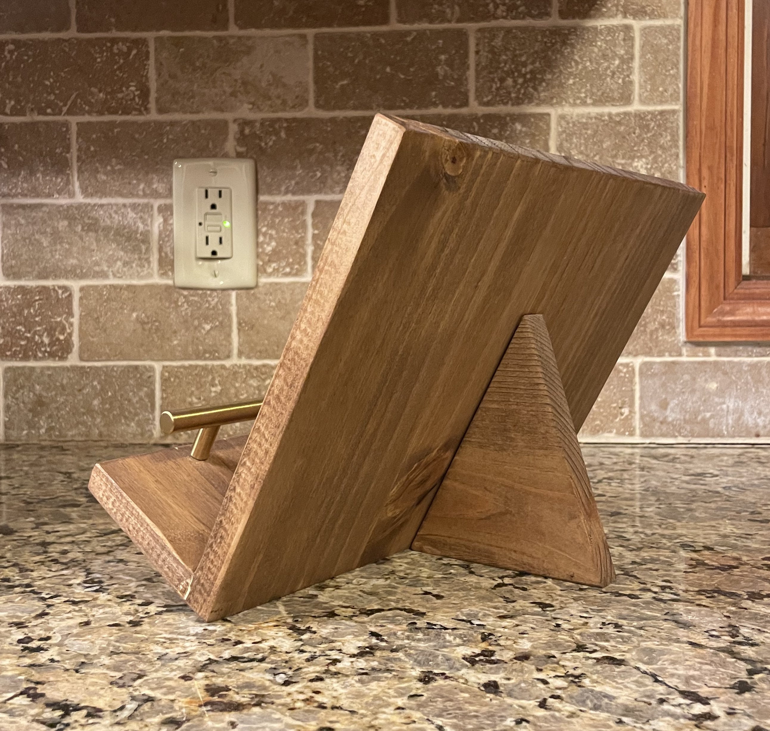 Cookbook Stand, Kitchen Book Stand, Book Stand, Book Holder, Cookbook ...