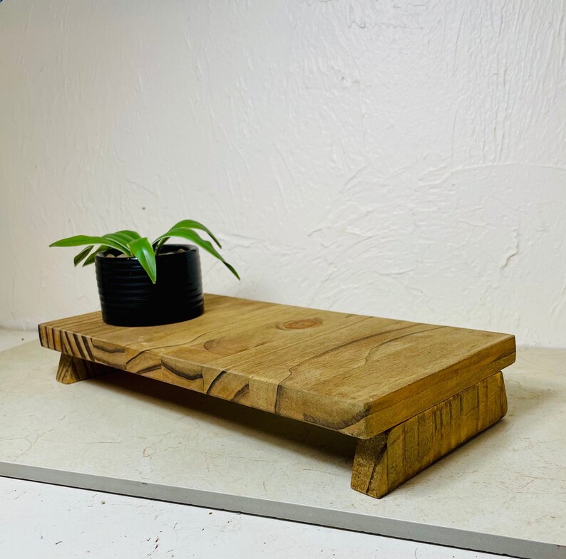 Wooden Riser, Wooden Risers, Farmhouse Riser, Rustic Stand, Plant Stand ...