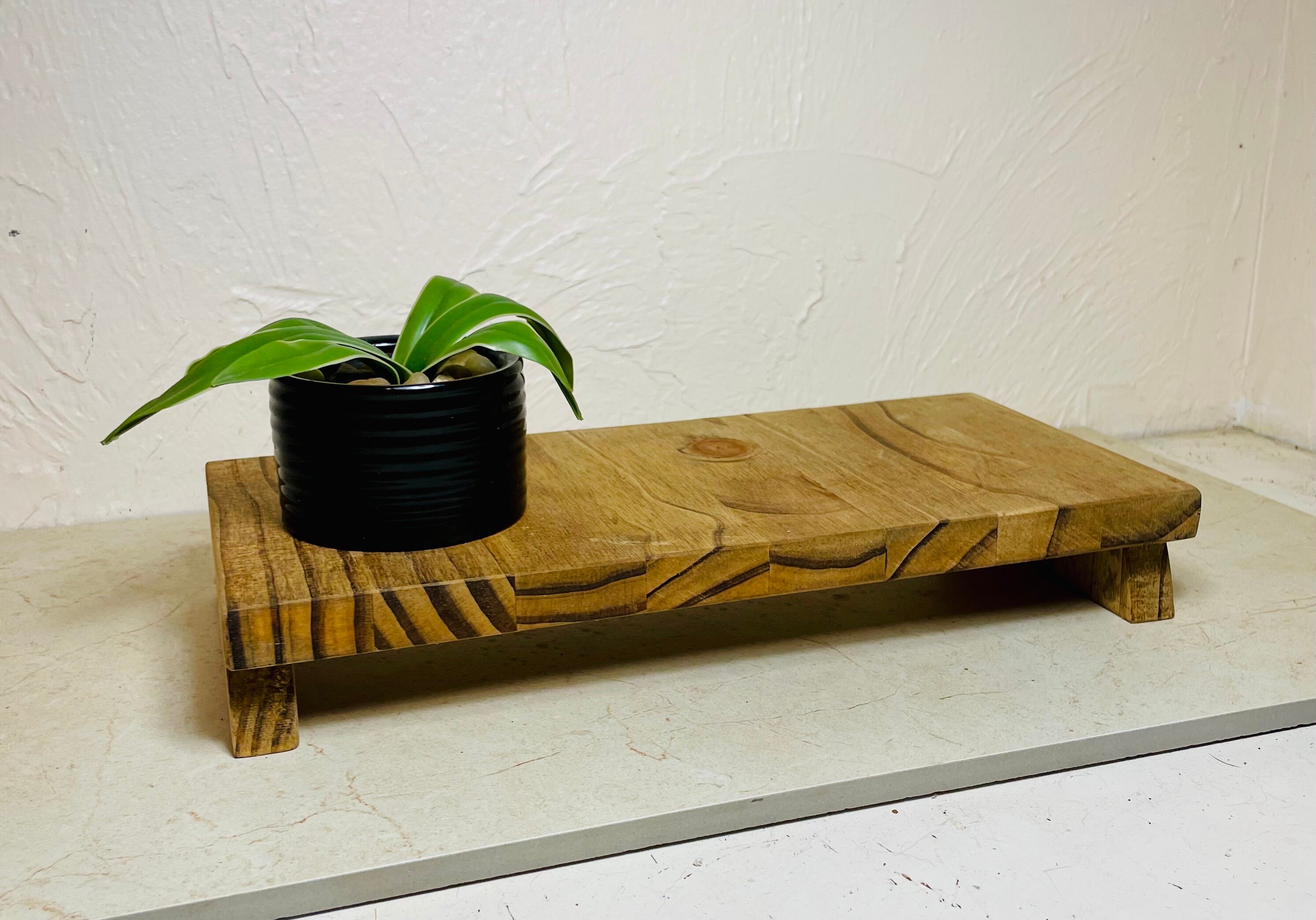 Wooden Riser, Wooden Risers, Farmhouse Riser, Rustic Stand, Plant Stand ...