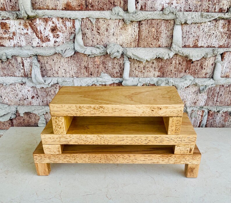 Wood Riser, Plant Riser, Farmhouse Riser, Rustic Riser, Wooden Riser ...