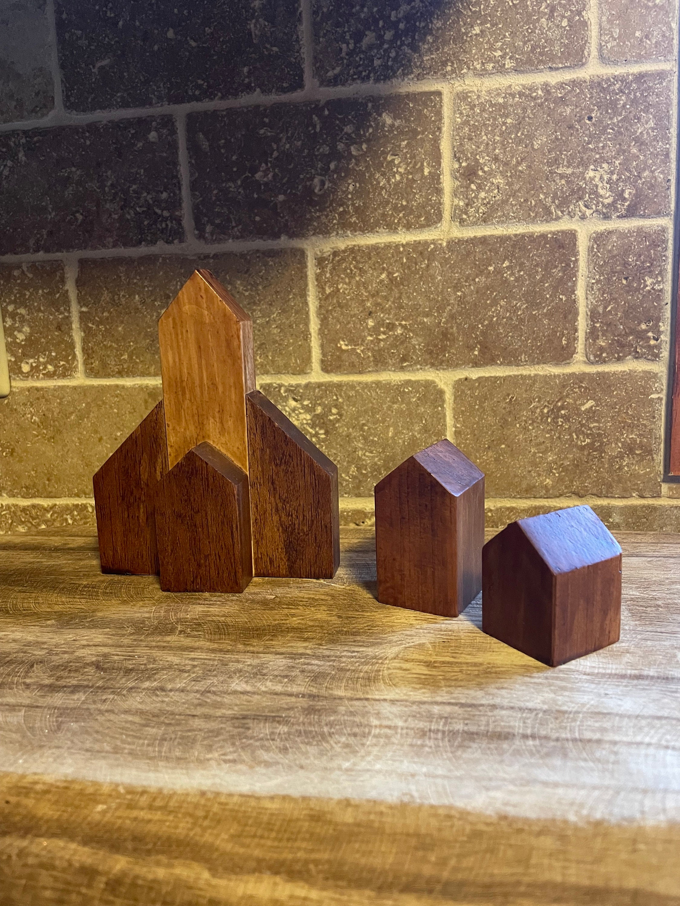 Wood House Wooden Church Wooden Church Decor Modern Wooden - Etsy