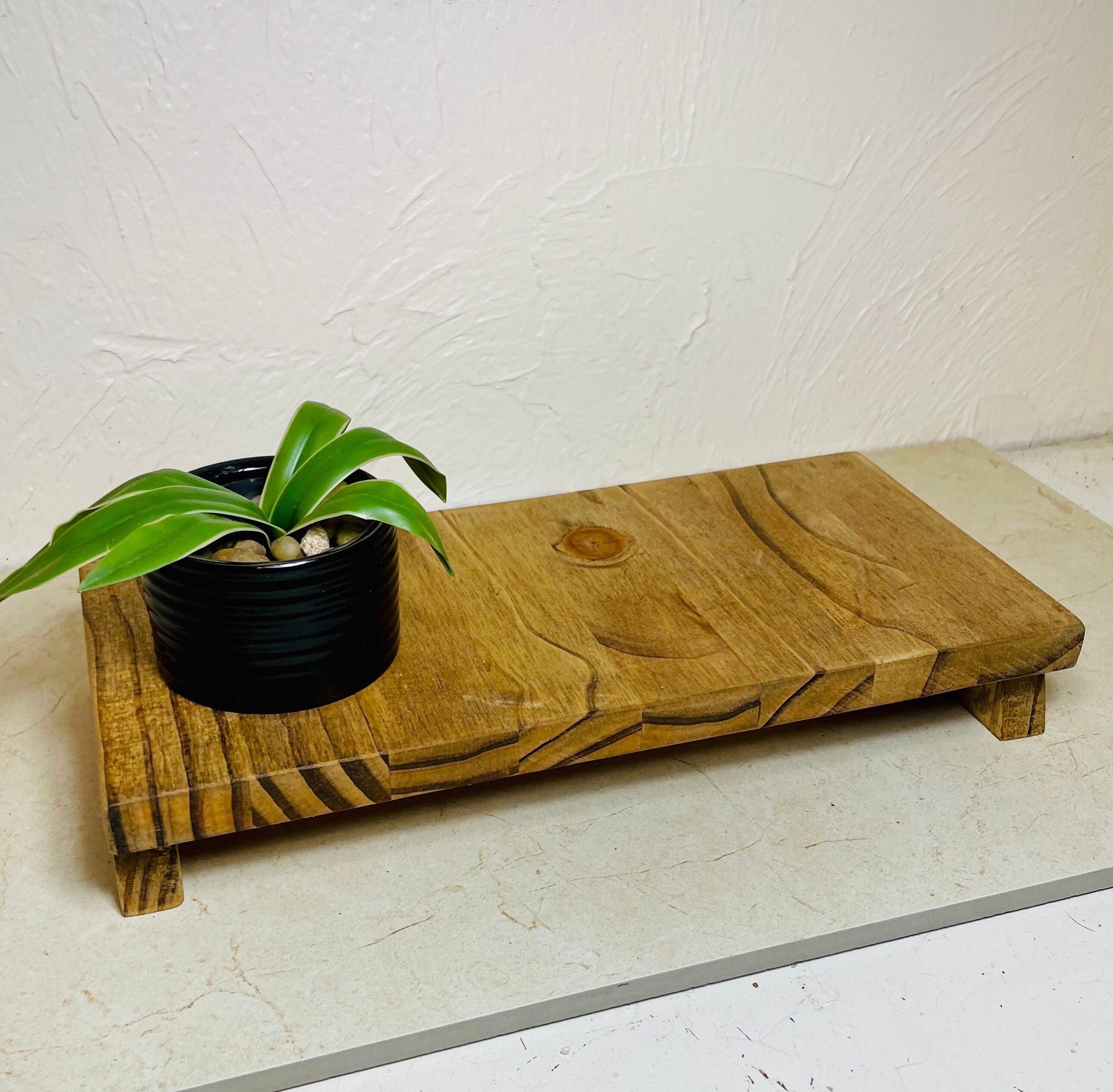 Wooden Riser, Wooden Risers, Farmhouse Riser, Rustic Stand, Plant Stand ...