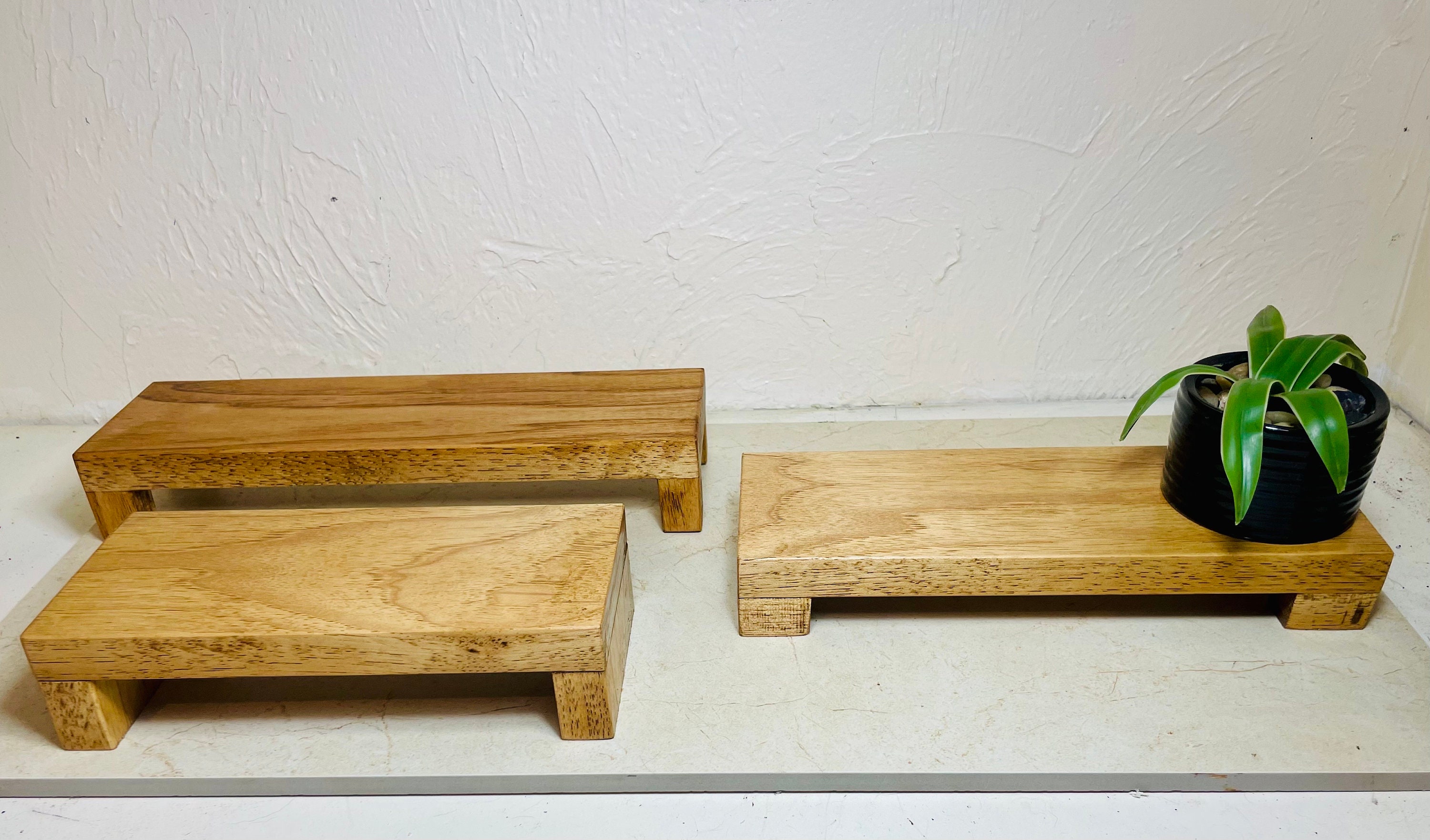 Wood Riser, Plant Riser, Farmhouse Riser, Rustic Riser, Wooden Riser ...