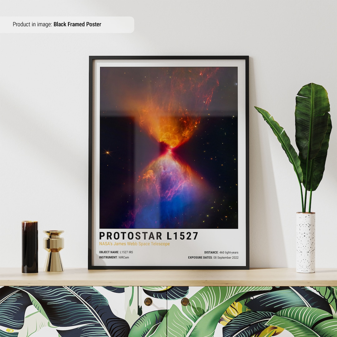 NASA Protostar L1527 Poster Art, Space Posters Wall Art Print, James ...