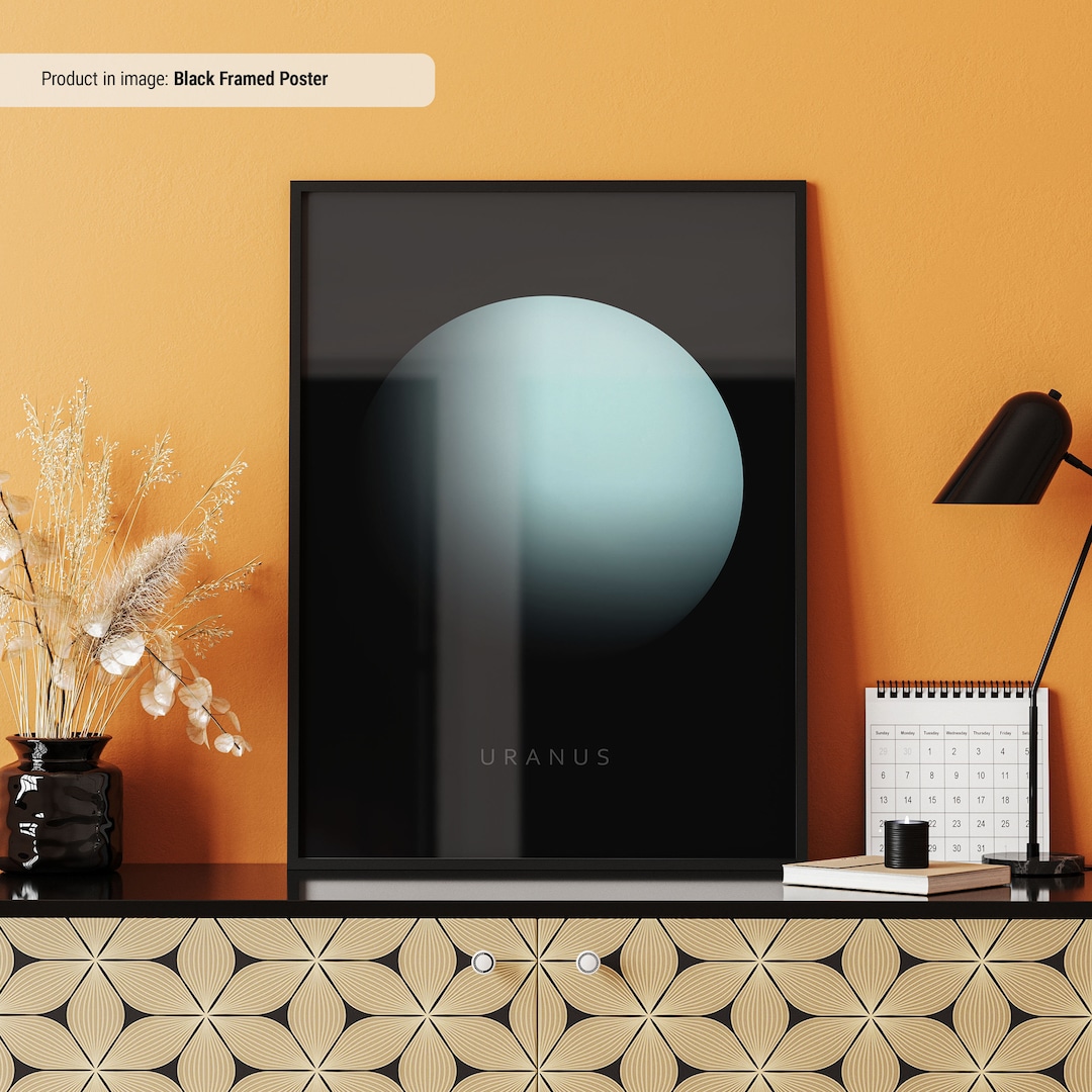 Uranus Poster | Space Posters | Space Wall Art | Space Prints | Space ...