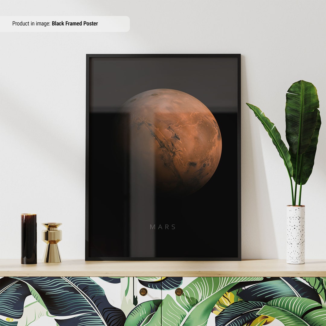 Mars Poster | Space Posters | Space Wall Art | Space Prints | Space ...
