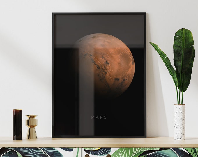 Mars NASA Poster Set, NASA Print, Mars Printable Posters, Mars ...