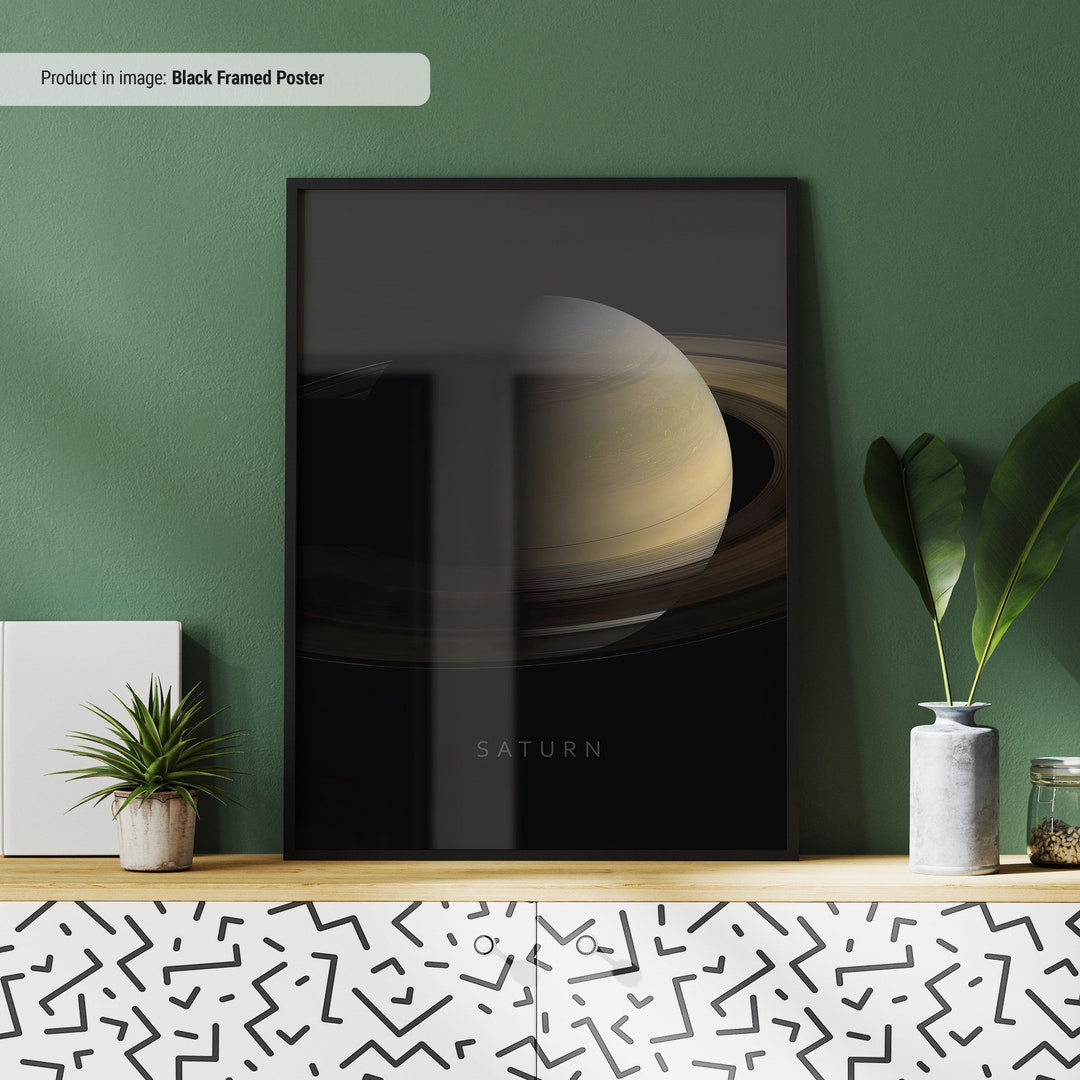 Saturn Poster | Space Posters | Space Wall Art | Space Prints | Space ...