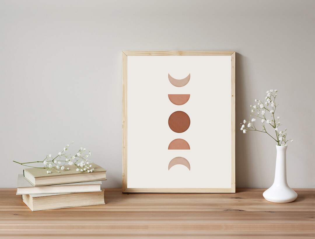 Boho Moon Phase - Etsy