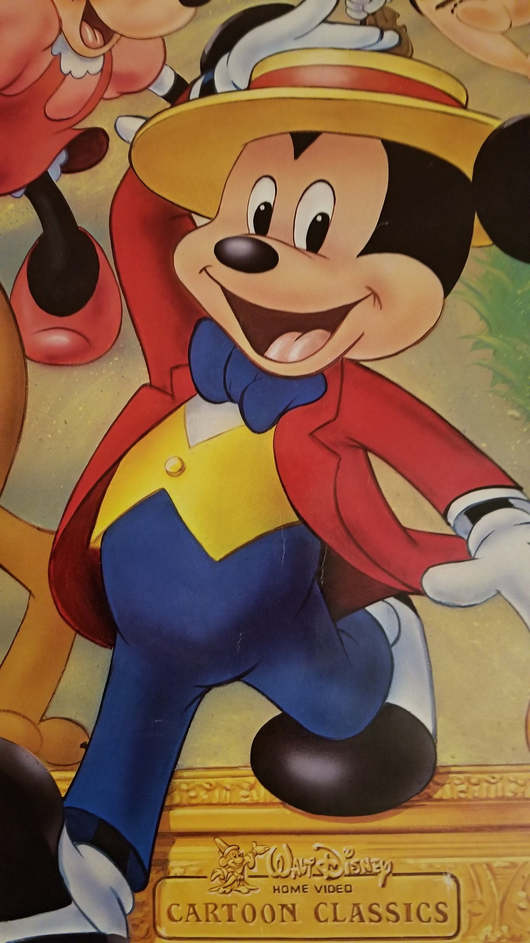 Vintage Walt Disney Cartoon Classics Poster - Etsy