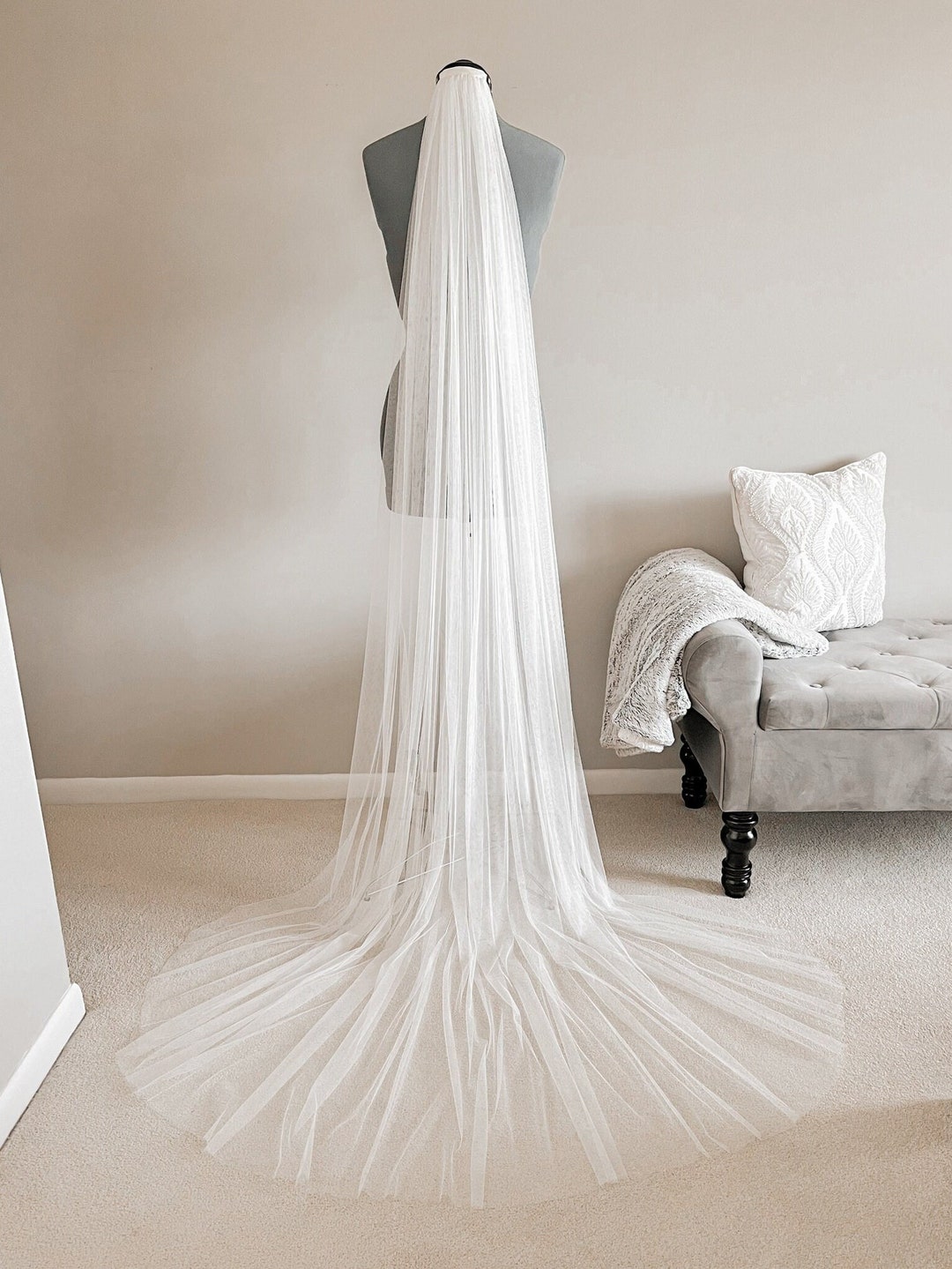 English Net Wedding Veil Bridal Veils Elegant Veils Wedding Veil Off ...