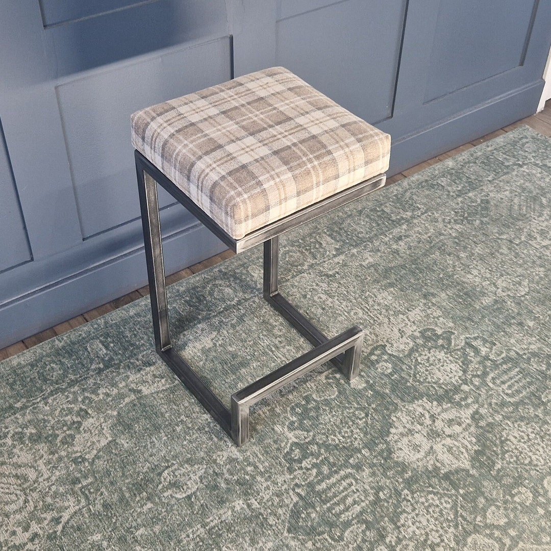 Bespoke Kitchen Stools by Belldecors Fabric Bar Stools - Etsy