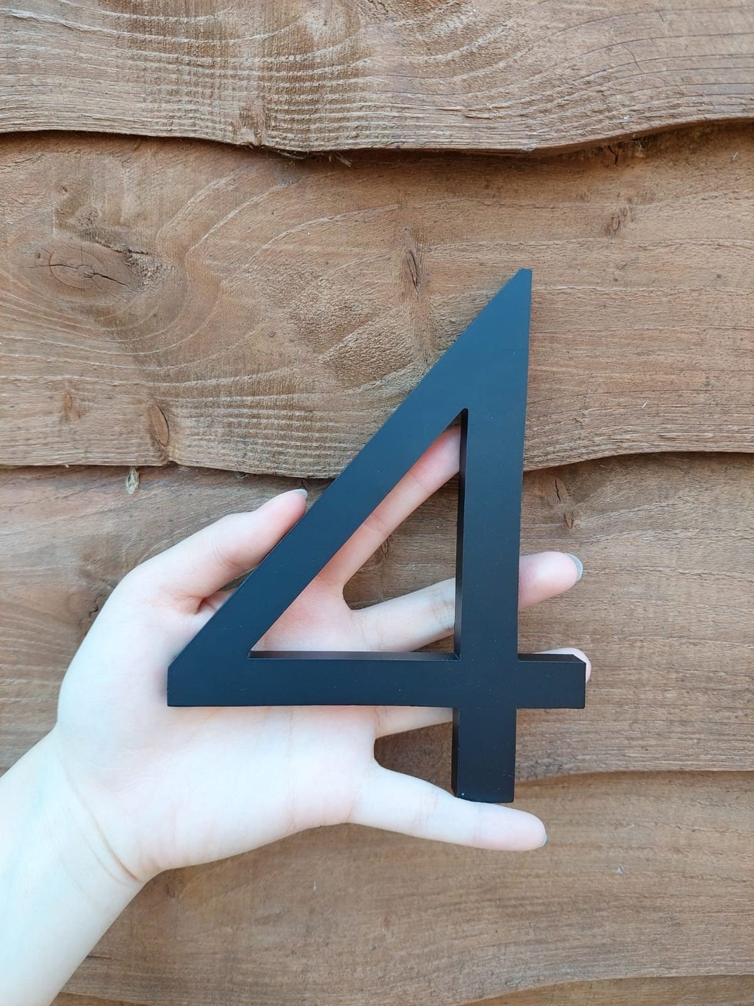 Floating House Numbers Address Plaque Number Sign - Etsy