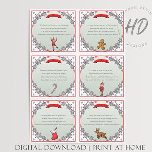 Printable Christmas Elf Activity Pack: Treasure & Scavenger Hunts ...