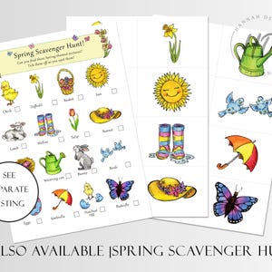 Spring-themed Word Search Printable for Kids - Etsy