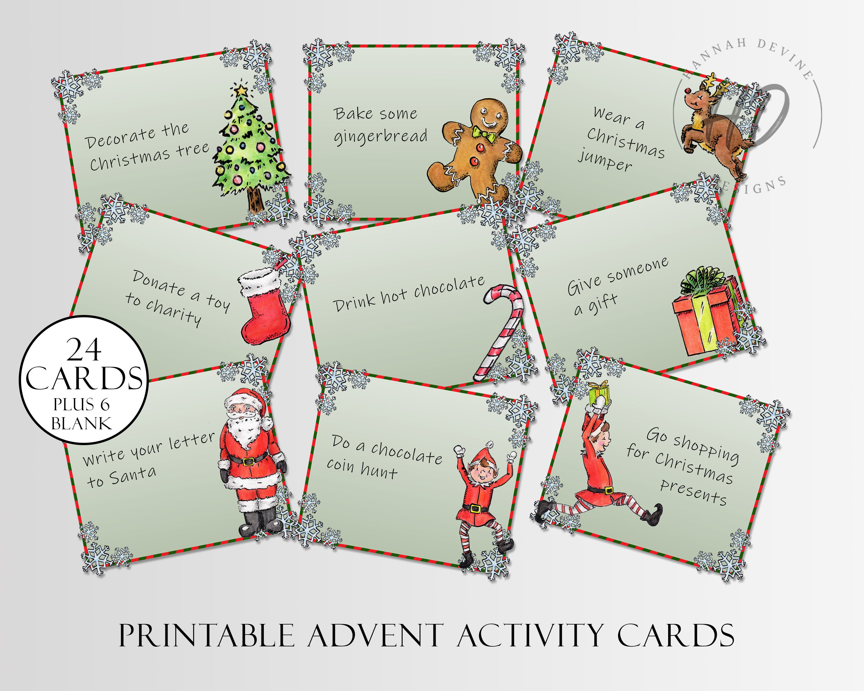 Printable Christmas Elf Activity Pack: Treasure & Scavenger Hunts ...