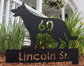 German Shepherd Yard Sign - Etsy