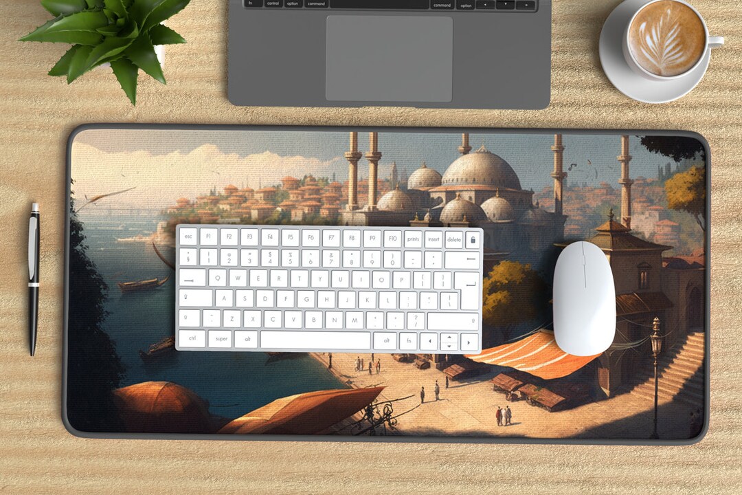 Keyboard Pad Mockup PSD and JPG, Pc Pad Mockup, Desk Pad Mockup, Laptop ...