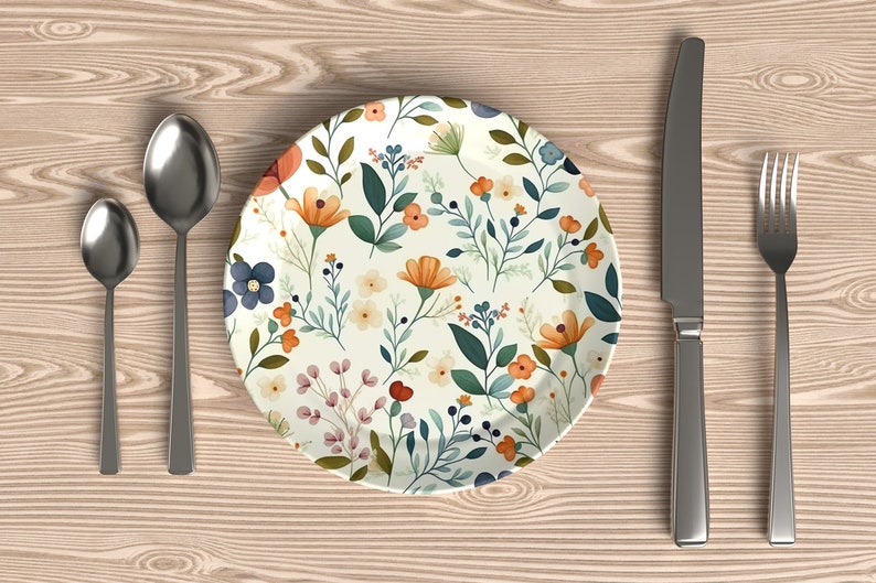 Plate Mockup Psd and Jpg Psd Close up on Ceramic Plate - Etsy